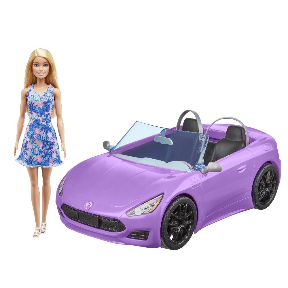 Barbie Carro Conversível Roxo - Mattel