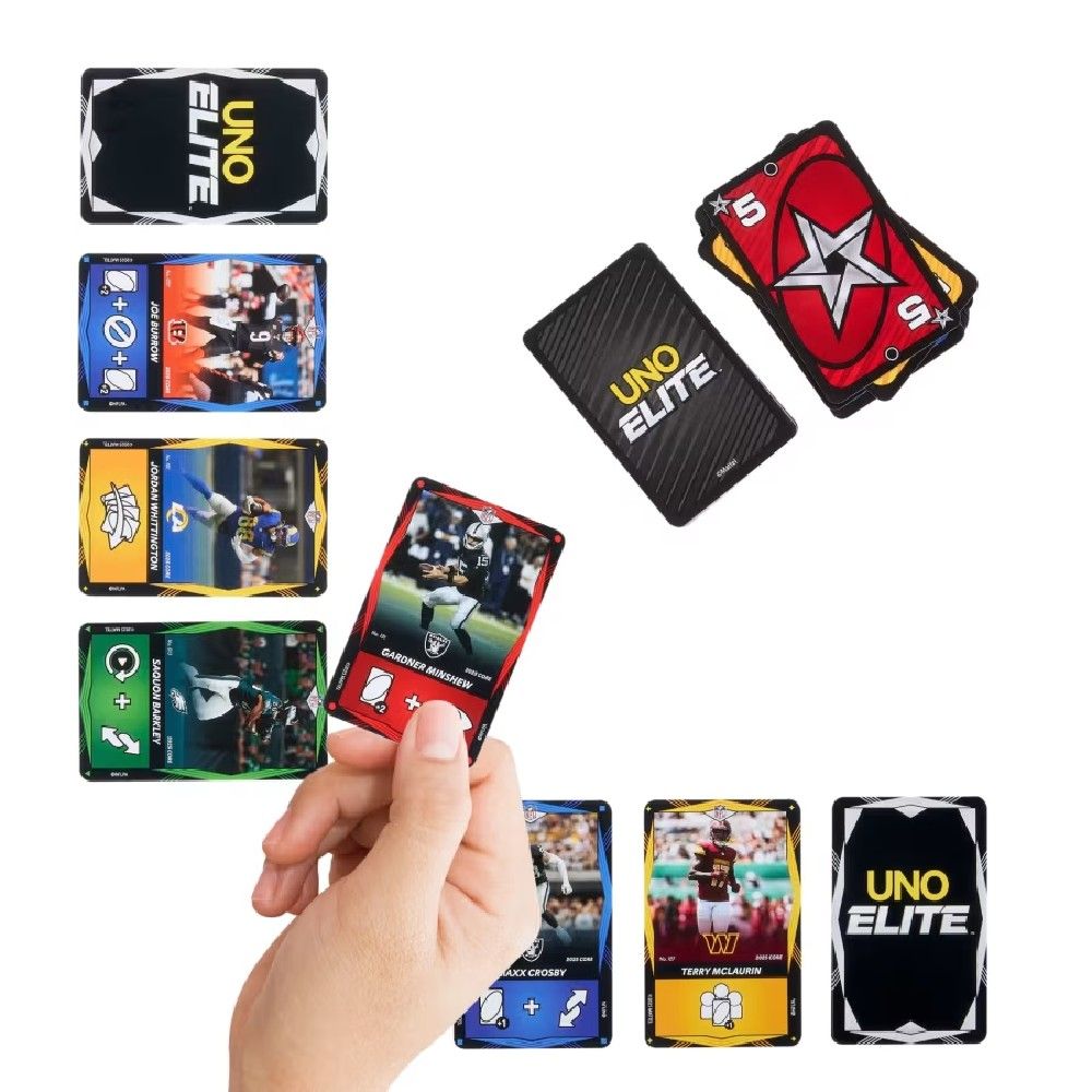 Jogo Uno Elite NFL Pacote Inicial - Mattel