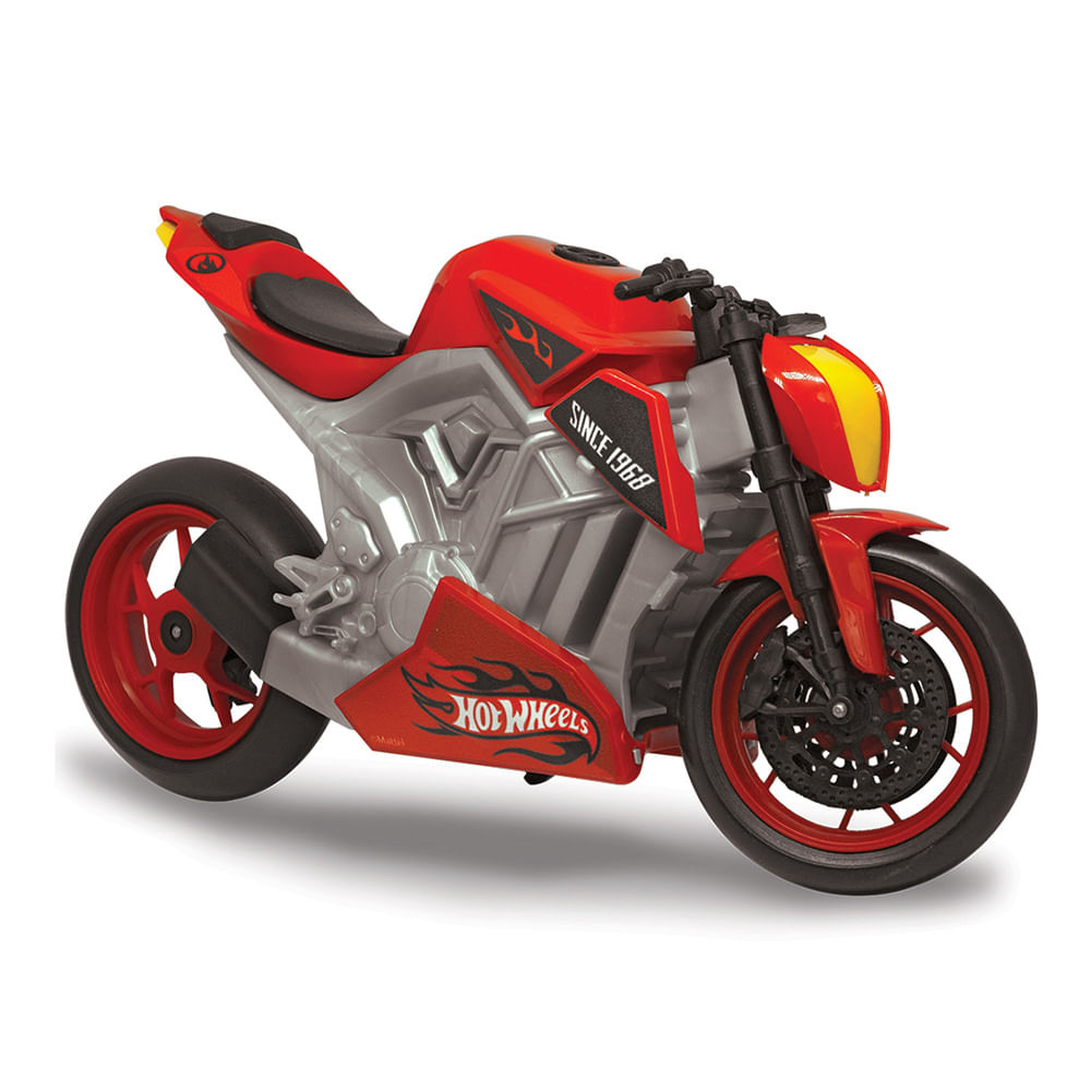 Moto Fire Road Hot Wheels Roda Livre - Candide | Toymania