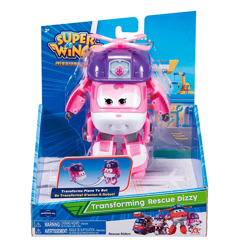 Super Wings Change em Up Dizzy - Fun Divirta-se | Toymania