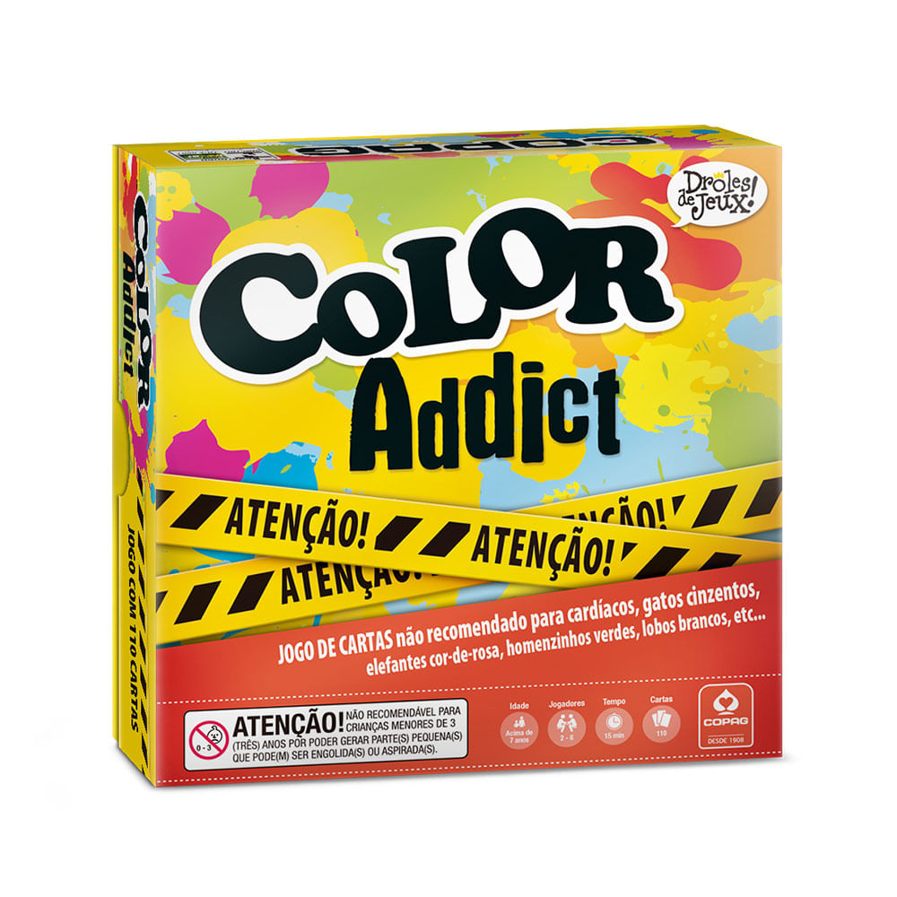 Jogo Color Addict - Copag | Toymania - Barão Distribuidor