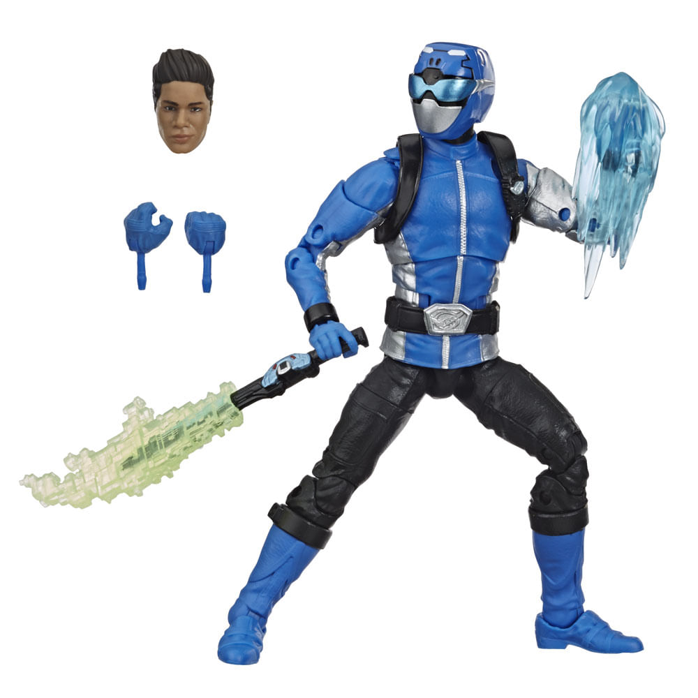 Boneco Power Ranger Azul Lightning Collection - Hasbro | Toymania