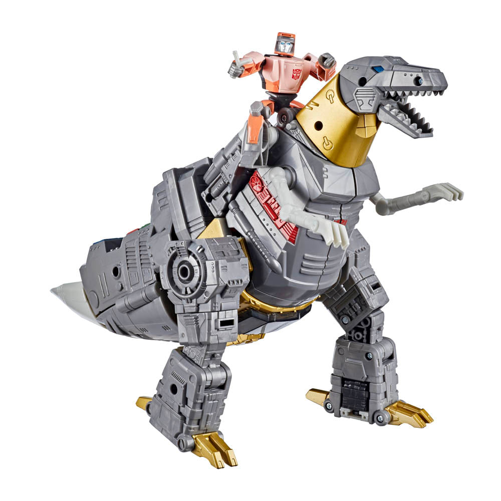 Transformers Classe Leader Grimlock e Wheelie - Hasbro - Barão Distribuidor