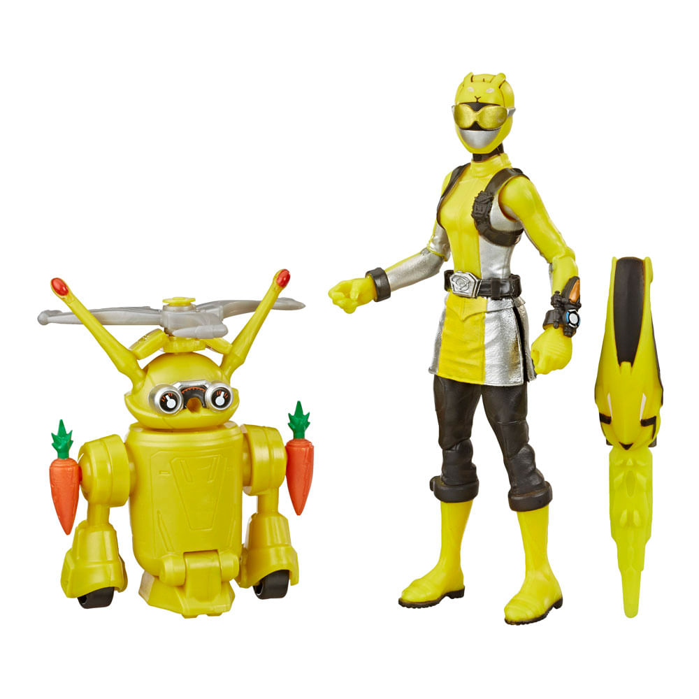 Power Rangers Bot Yellow Ranger e Jax Beastbot - Hasbro| Toymania ...