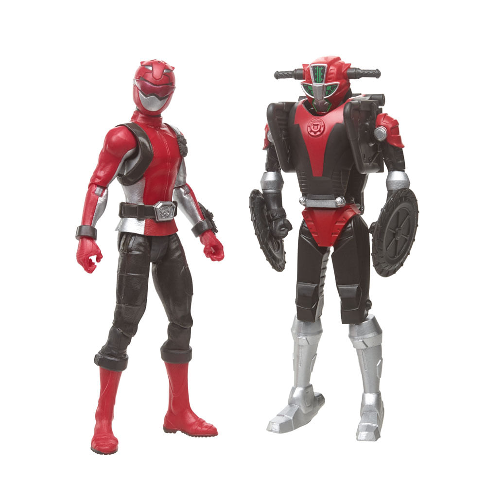 Power Rangers Bot Red Ranger e Cruise Beastbot - Hasbro| Toymania