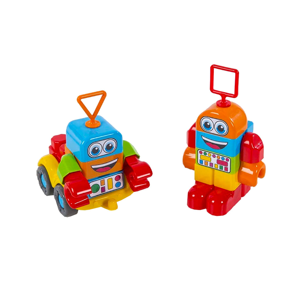 Blocos M-Bricks Robots - Maral | Toy Mania