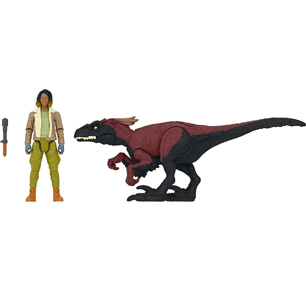 Jurassic World Dominion Kayla Watts e Pyroraptor - Mattel