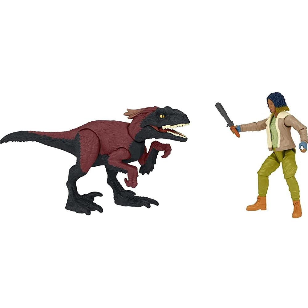 Jurassic World Dominion Kayla Watts e Pyroraptor - Mattel