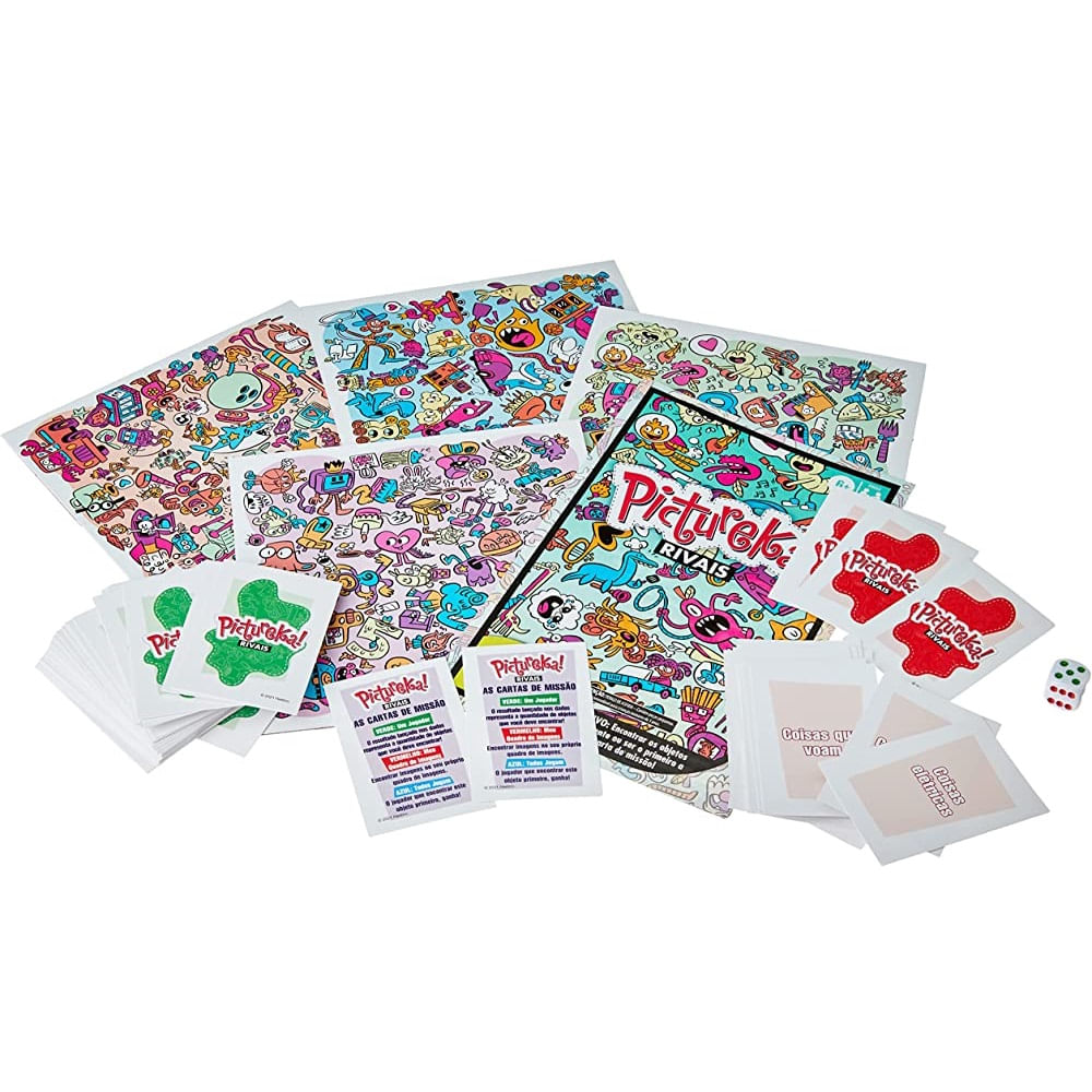 JOGO DE TABULEIRO PICTUREKA RIVALS EDITION