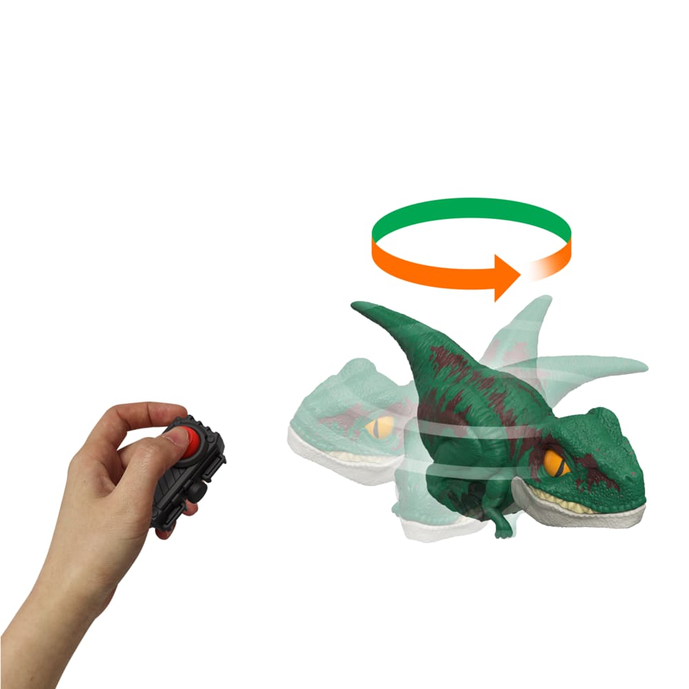 Jurassic World Click Tracker Velociraptor Verde - Mattel | ToyMania ...