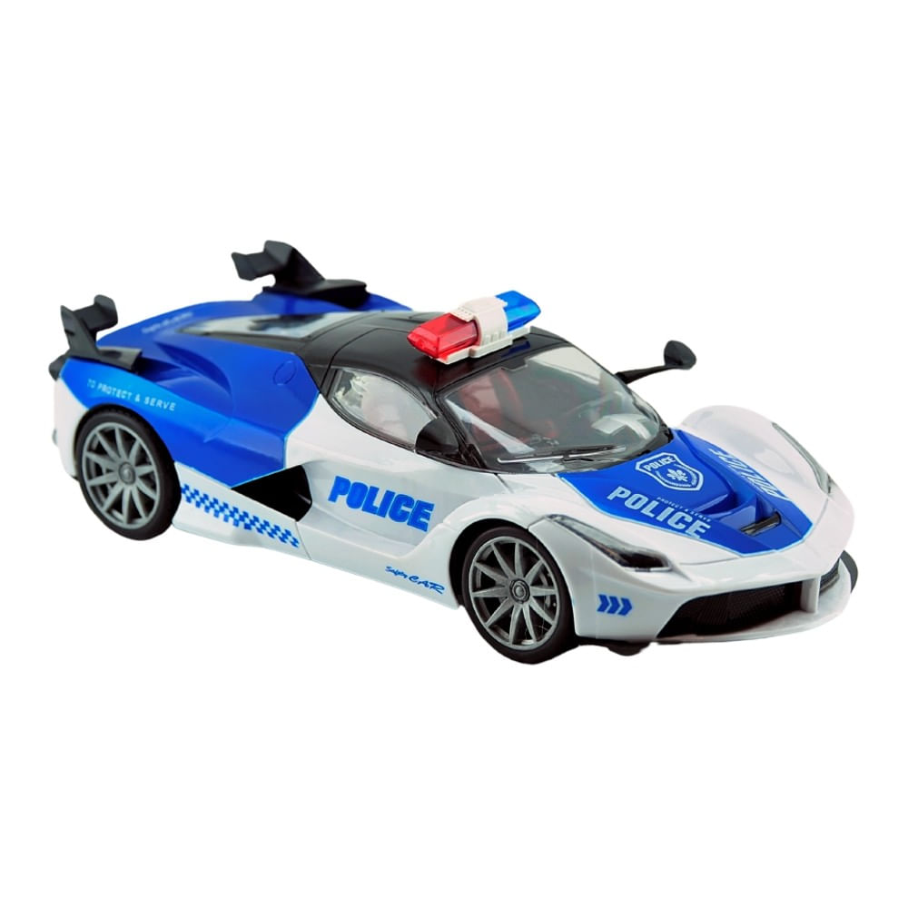 Carro Controle Remoto Racing Car Polícia - CKS | ToyMania