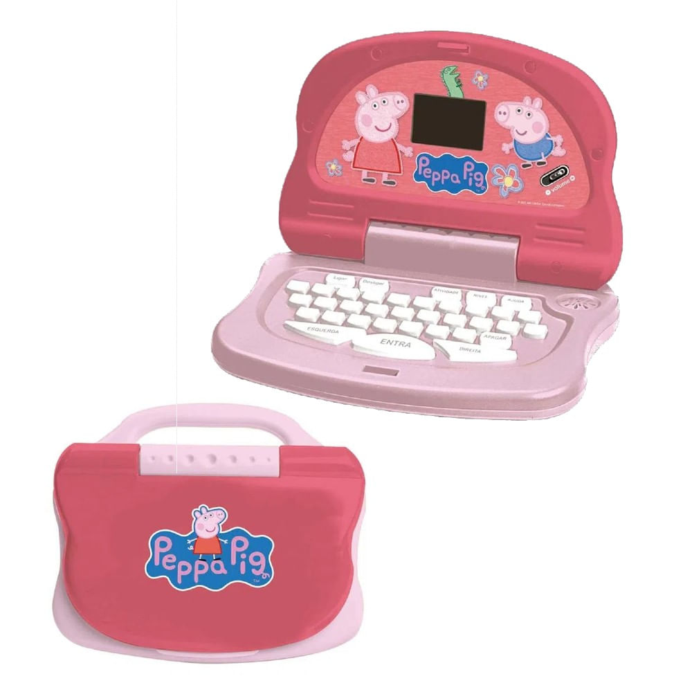 Laptop Peppa Pig Tech Bilingue - Candide