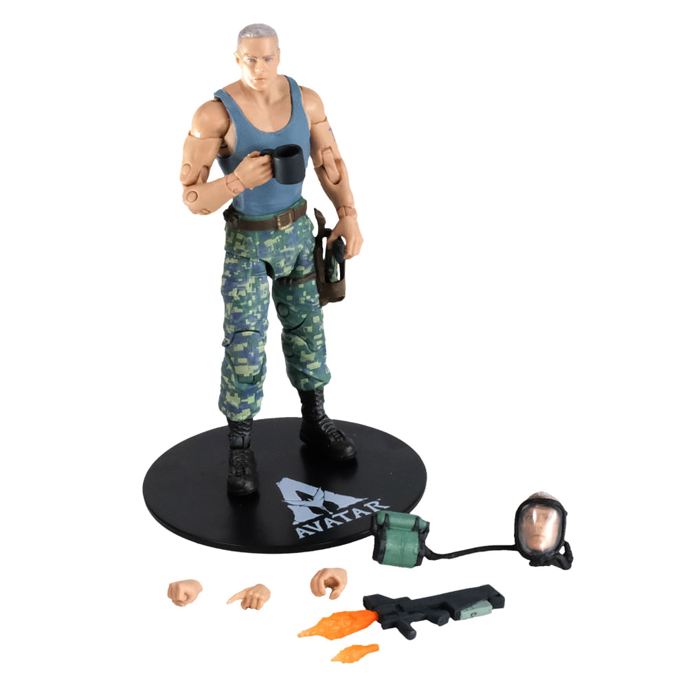 Boneco Avatar Miles Quaritch - Fun Divirta-se | ToyMania