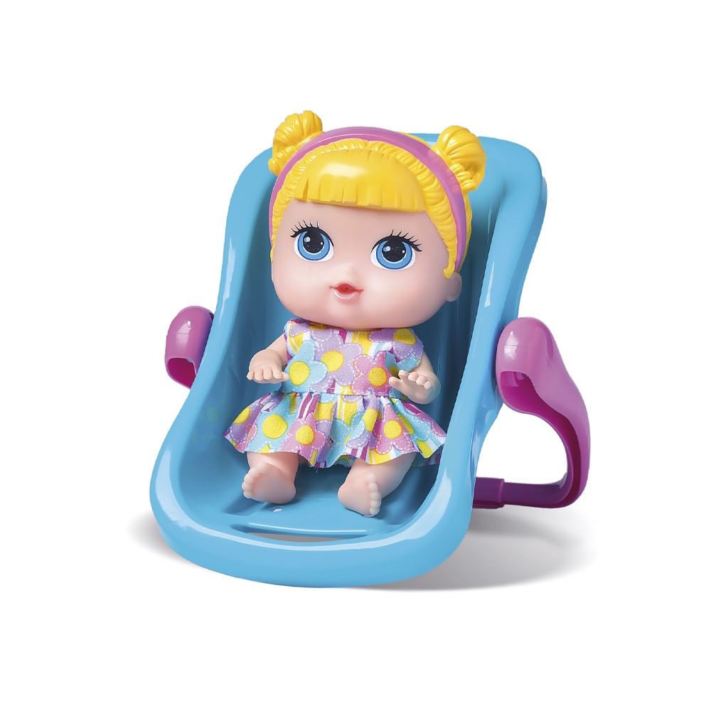 Boneca Babys Collection Mini Bebê Conforto - Super Toys | ToyMania