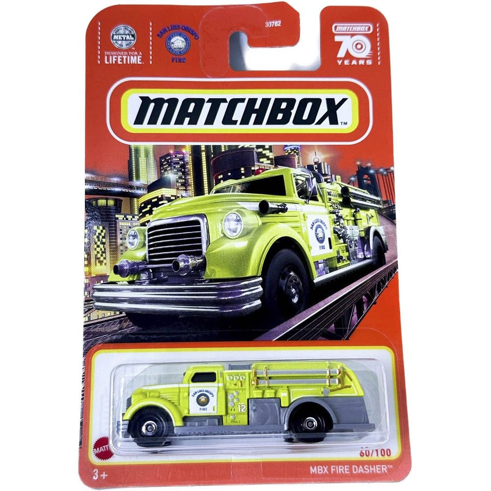 Matchbox Basics MBX Fire Dasher - Mattel | Toymania