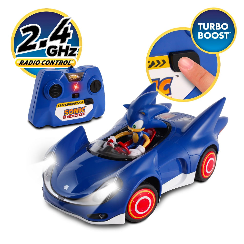 Carro Sonic 7 Funções com Luzes - Fun Divirta-se | Toymania