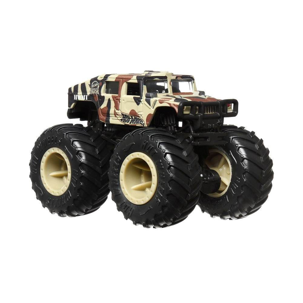 Hot Wheels Monster Trucks Humvee - Mattel | Toymania - Barão Distribuidor