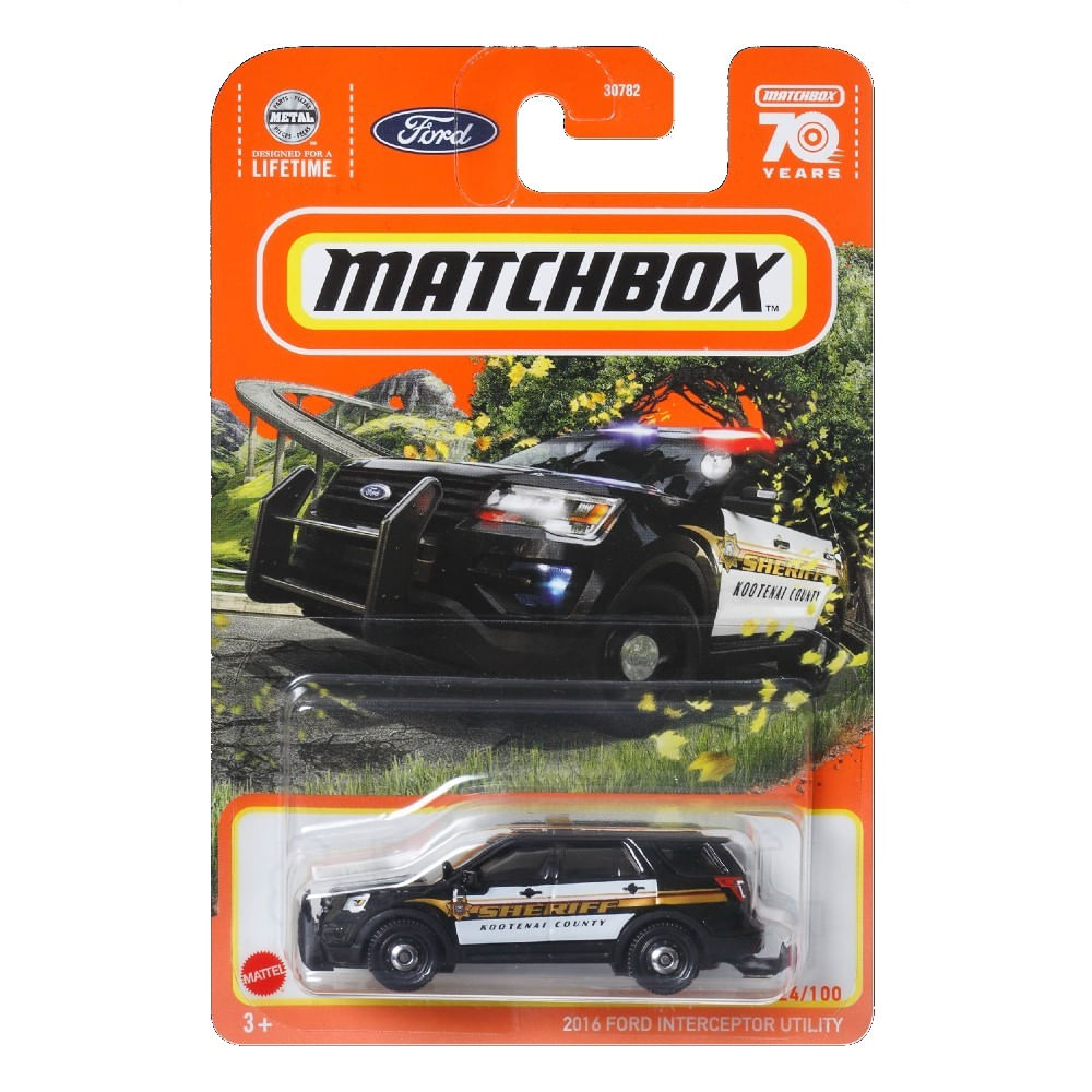 Matchbox Basics Ford Interceptor Utility - Mattel | Toymania