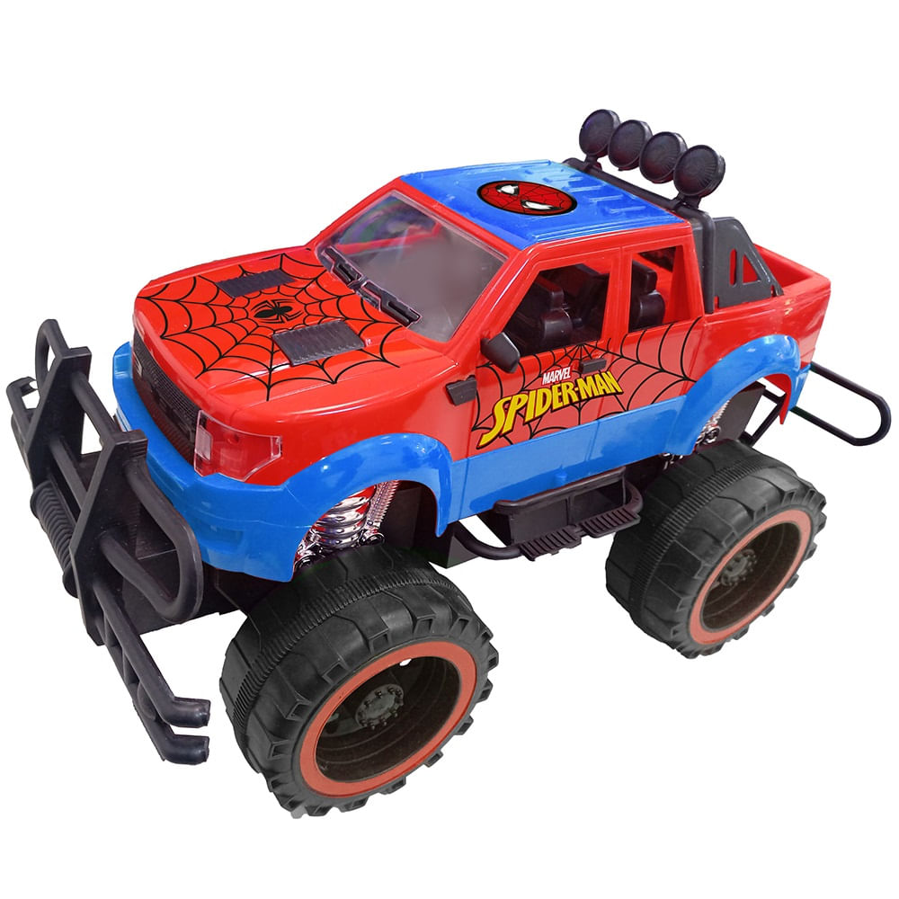 Carro Roda Livre Spider Man Hero Racer - Candide | Toymania