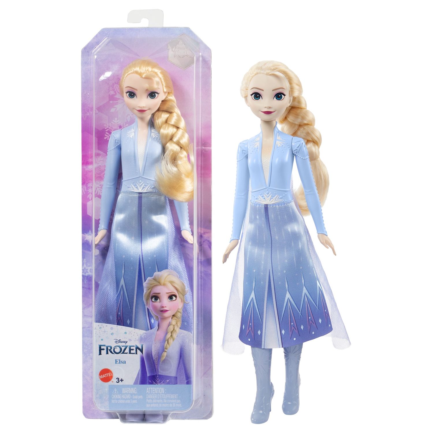 Disney Frozen II Boneca Elsa - Mattel - Barão Distribuidor