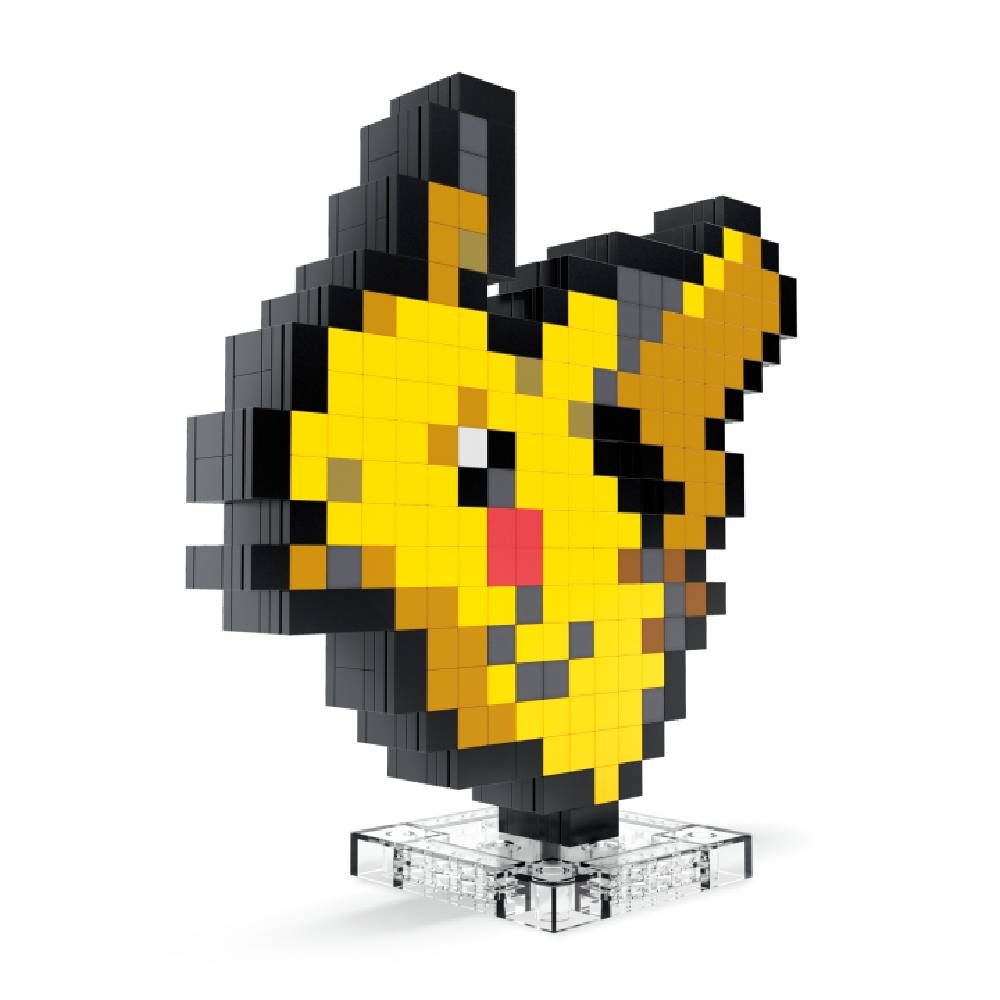 Pokémon Conjunto de Construção Mega Pikachu Pixel - Mattel