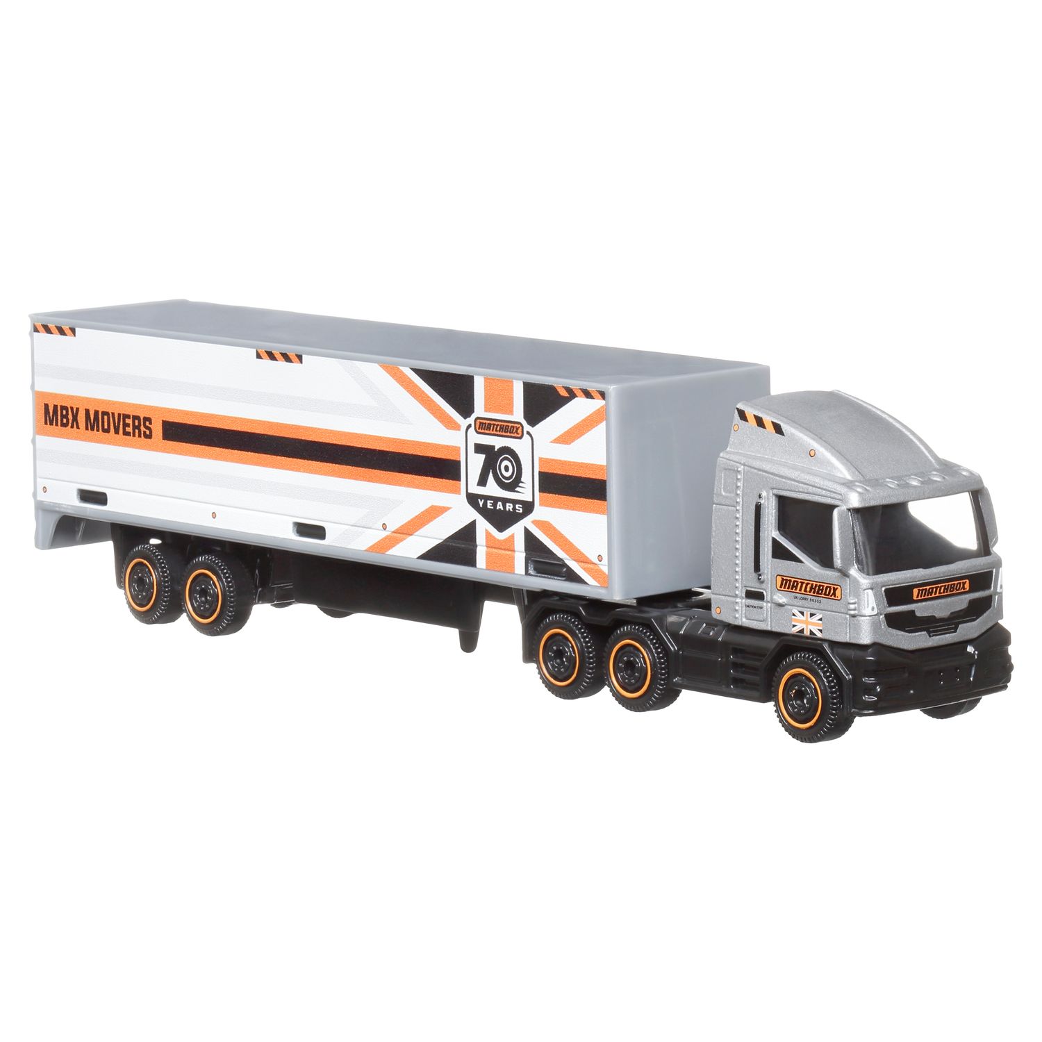 Matchbox Convoys Mbx Cabover e Box Trailer - Mattel