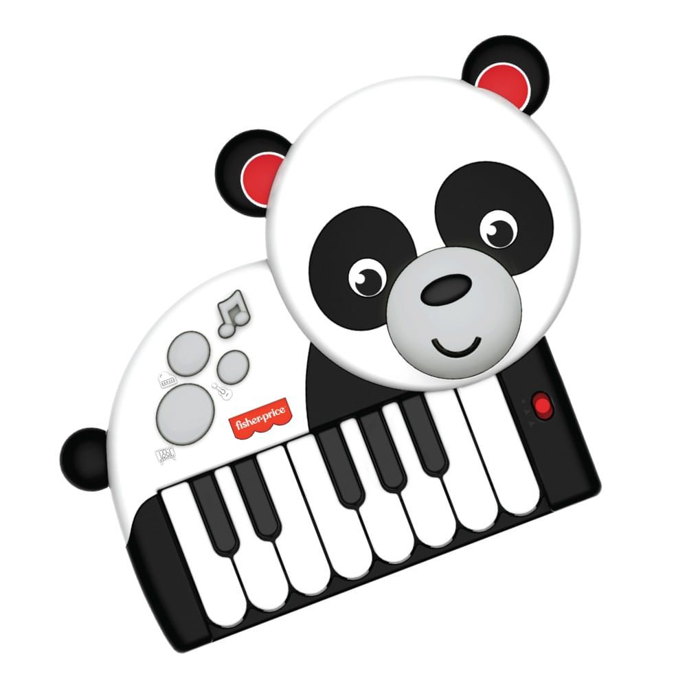 Fisher Price Mini Panda Piano - Divirta-se com este piano divertido