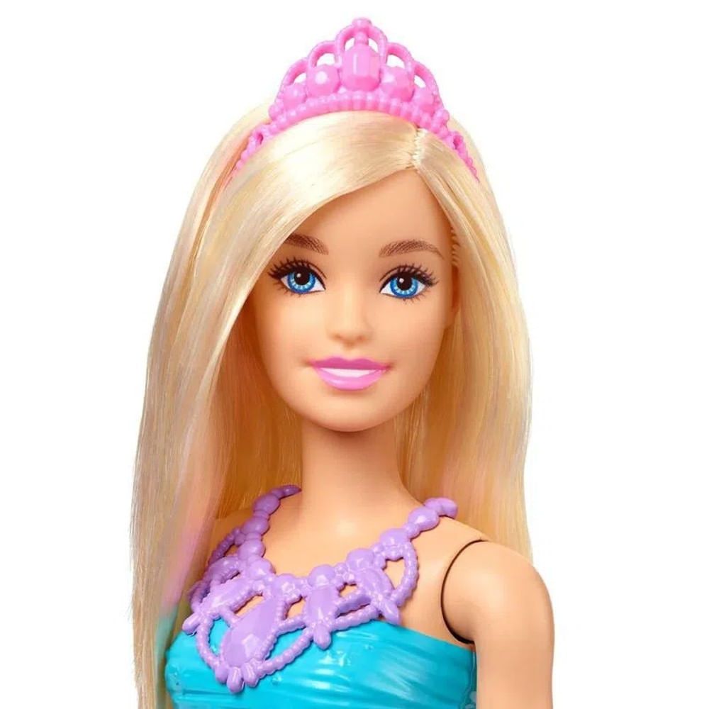 Barbie Boneca Princesa Dreamtopia Saia Rosa - Mattel