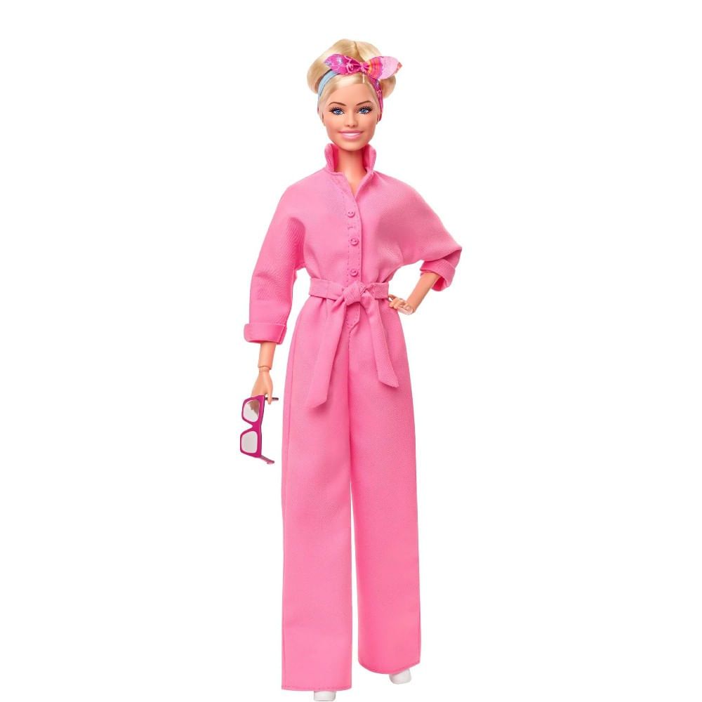 Barbie O Filme Boneca Macacão Rosa - Mattel - Barão Distribuidor