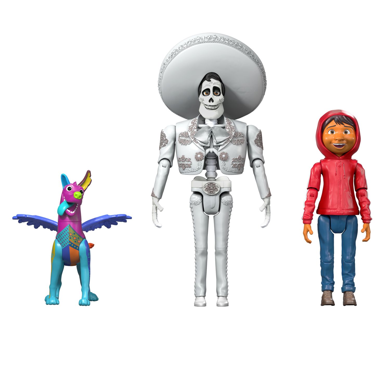 Disney Pixar Storytellers Coco Pacote com 3 - Mattel