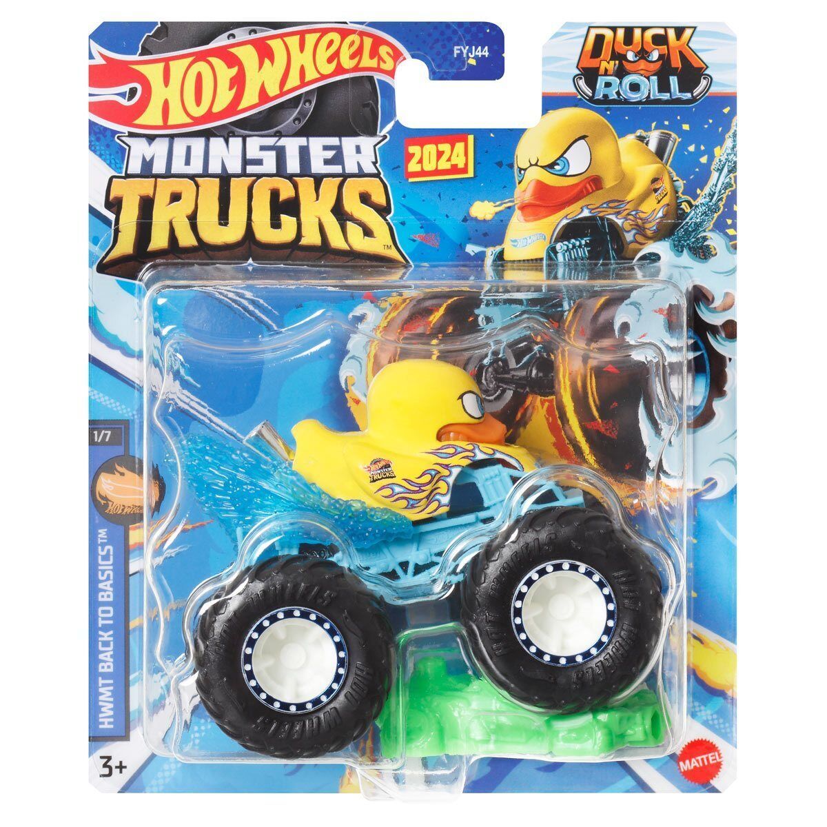 Hot Wheels Monster Trucks Duck N Roll Mattel Barão Distribuidor
